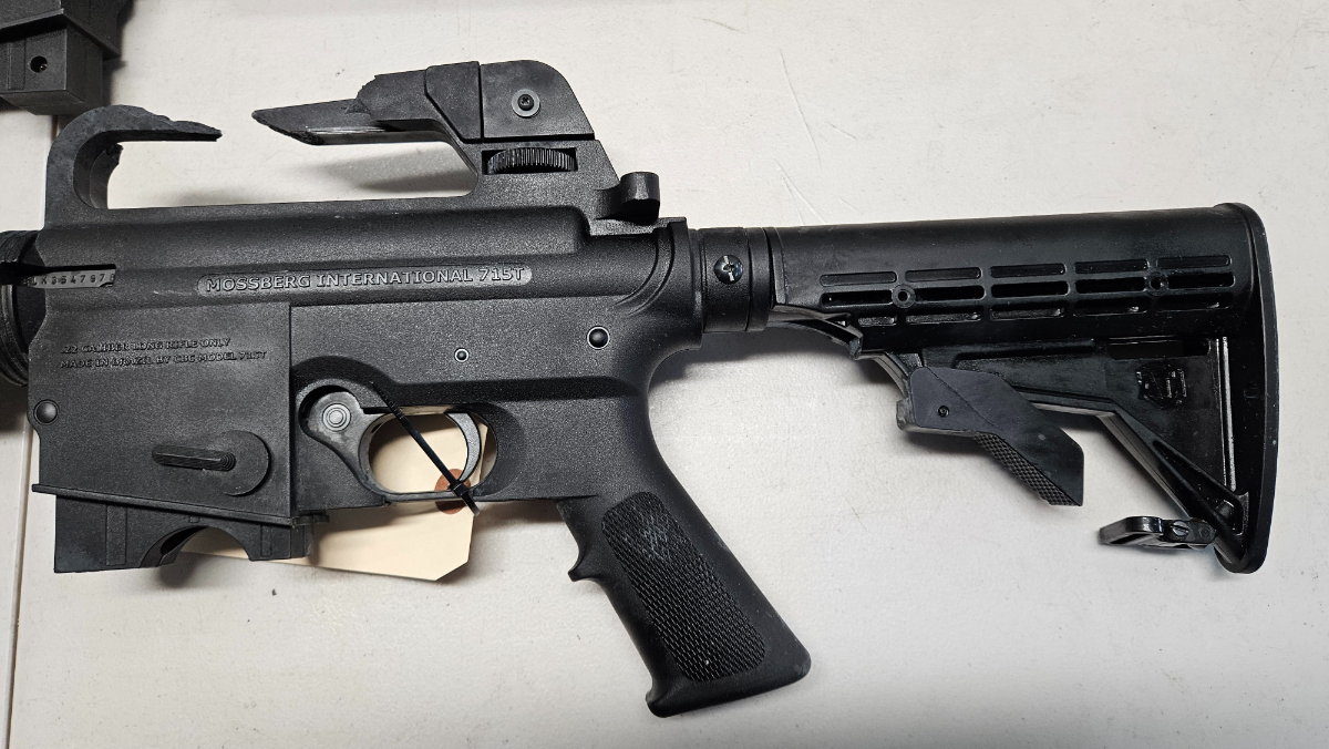 Mossberg Model 715t-Police Seizure-Two Gun-As Is-No Mags-One Good/One ...