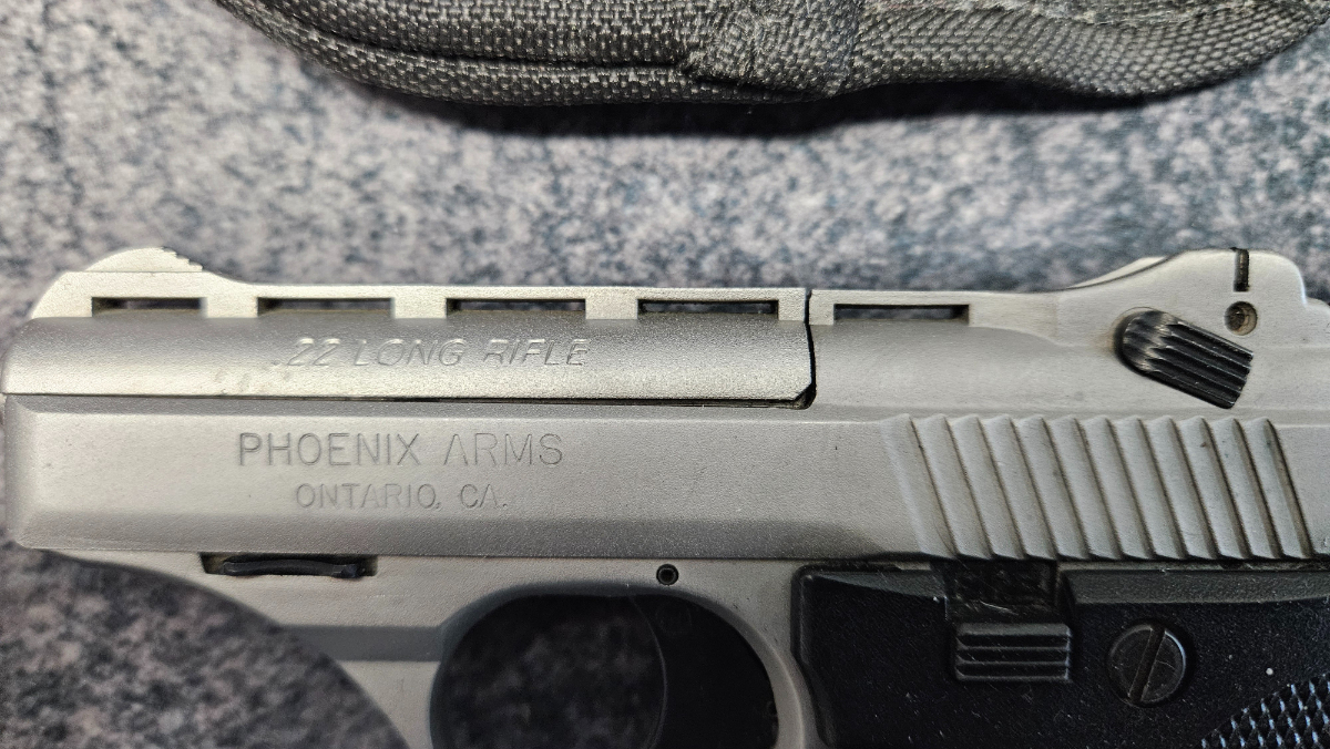 Phoenix Arms Model Hp22a-Police Seizure-W/Mag-As Is .22 Lr For Sale at ...