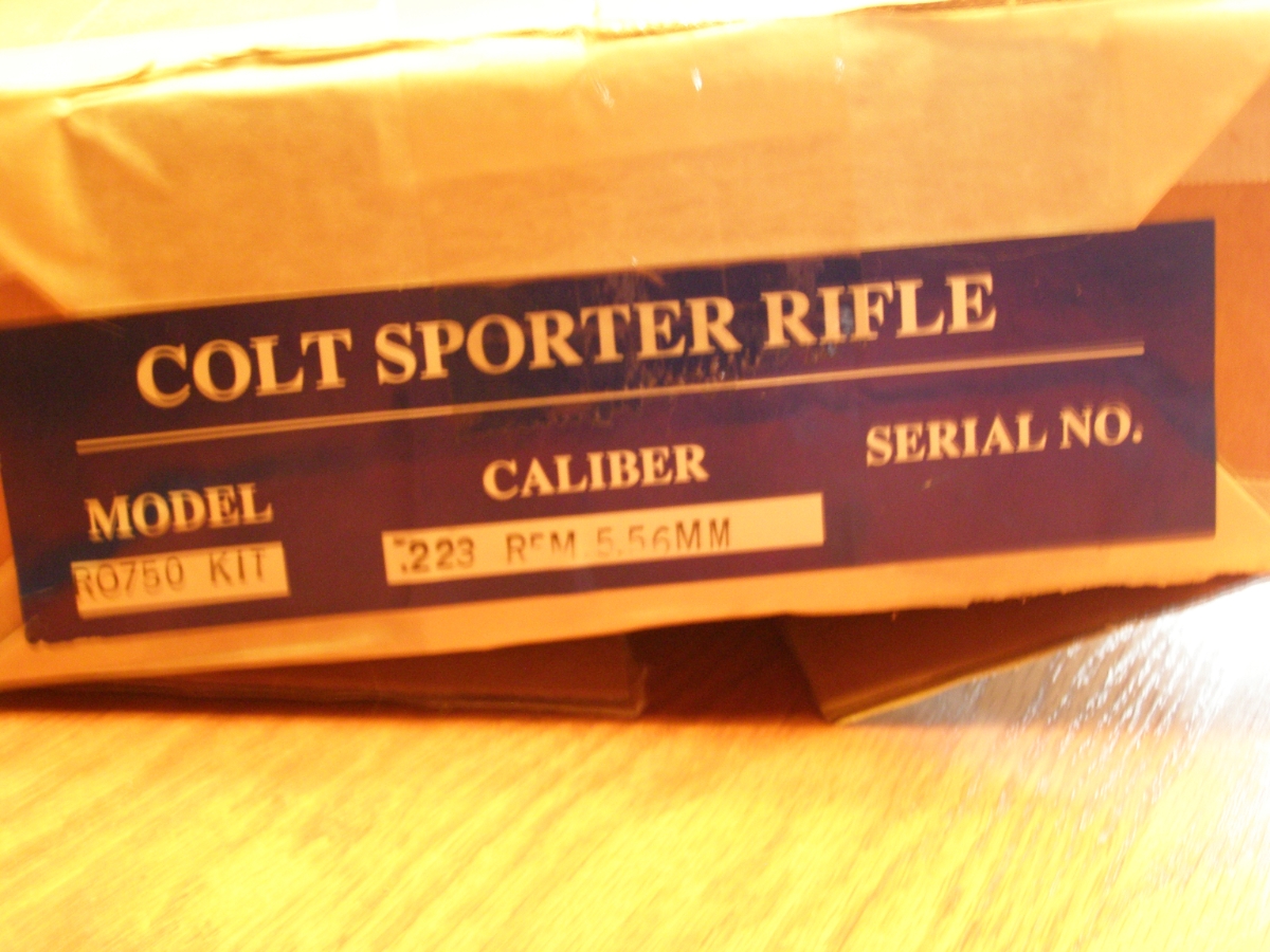 Colt Ar15 Light Machine Gun Upper, Model Ro750 Kit, Bolt, Bolt Carrier ...