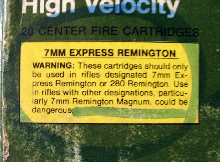 Box Of Remington 7mm Express Ammo 700 7400 For Sale at GunAuction.com ...