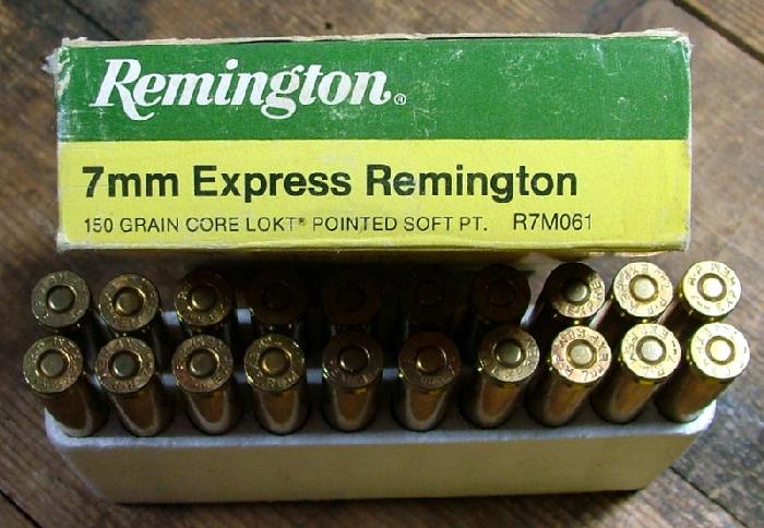 Box Of Remington 7mm Express Ammo 700 7400 For Sale at GunAuction.com ...