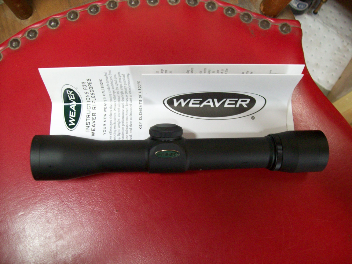Weaver Classic Scout Scope K-4 For Sale at GunAuction.com - 16982984