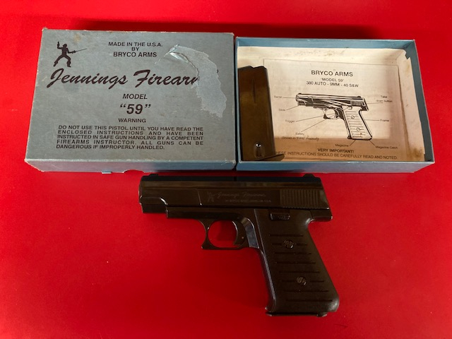 Jennings/Bryco Model 59 9mm Luger For Sale at GunAuction.com - 17201820