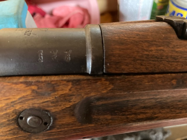 Gewehrfabrik Erfurt Mauser 98 AZ carbine/model 98a 8mm Mauser 17265336 ...