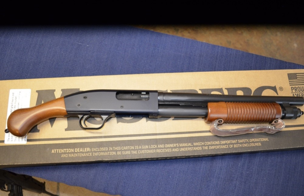 Mossberg 590 Nightstick 12/14 Talo Shockwave New For Sale at GunAuction ...