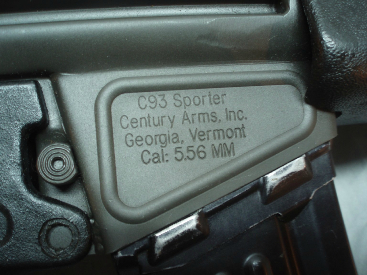 Century Arms C93 Battle Rifle 5.56mm Nato For Sale at GunAuction.com ...