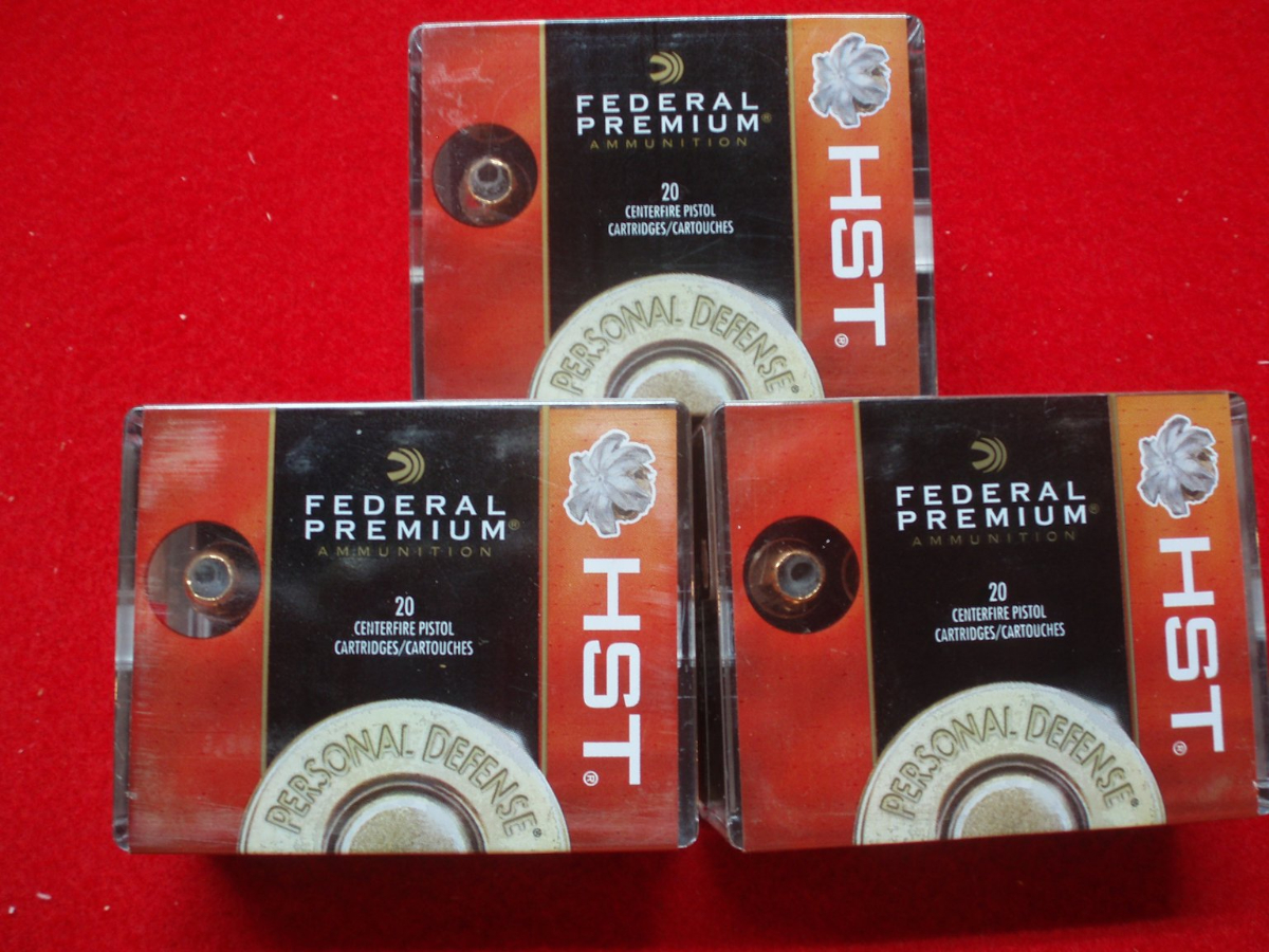 Federal Premium Ammunition Hst Personal Defense 60 Rounds .45 Acp For ...