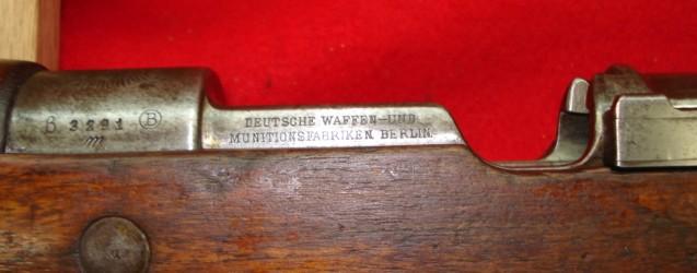 Deutsche Waffen-Und Berlin Mauser Mod. 1908 8x57 Cal Rifle For Sale at ...
