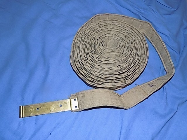 Vickers Maxim Vickers Cloth Belt 250rd W Brass Leader Mg08 Maxim 8mm ...