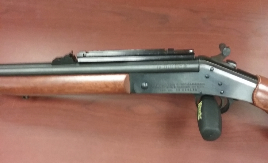 Harrington & Richardson Arms Co. H&R Handi-Rifle Wood Stock. .45-70 ...