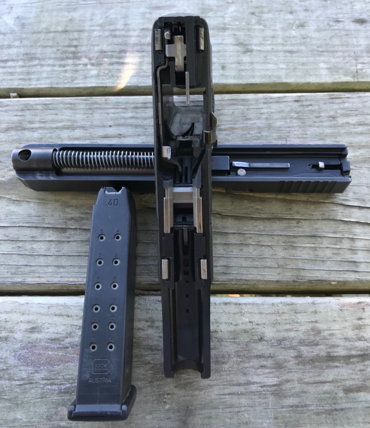 Glock Inc Glock 35 Long Slide 40cal With Night Sights 2 High Cap-Mags 3 ...