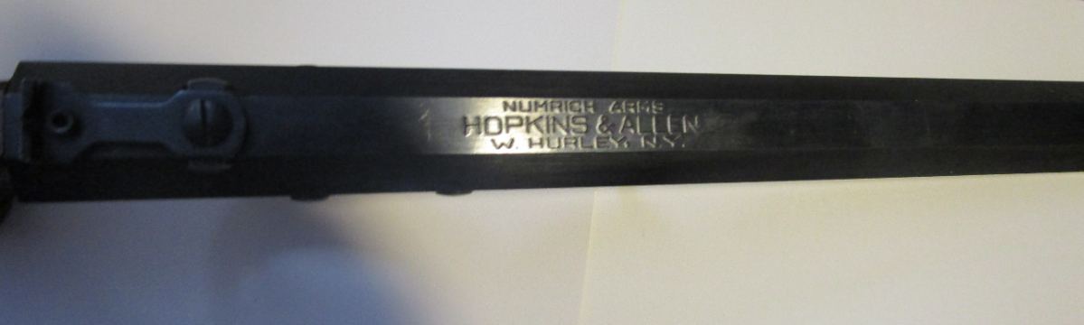 Numrich Hopkins & Allen Off-Hand Underhammer 45 Pistol For Sale at ...