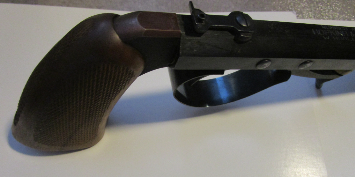 Numrich Hopkins & Allen Off-Hand Underhammer 45 Pistol For Sale at ...
