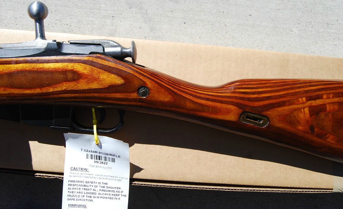 Russia Mosin Nagant M91/30 Ex-Dragoon Rifle Laminated 7.62x54r For Sale ...