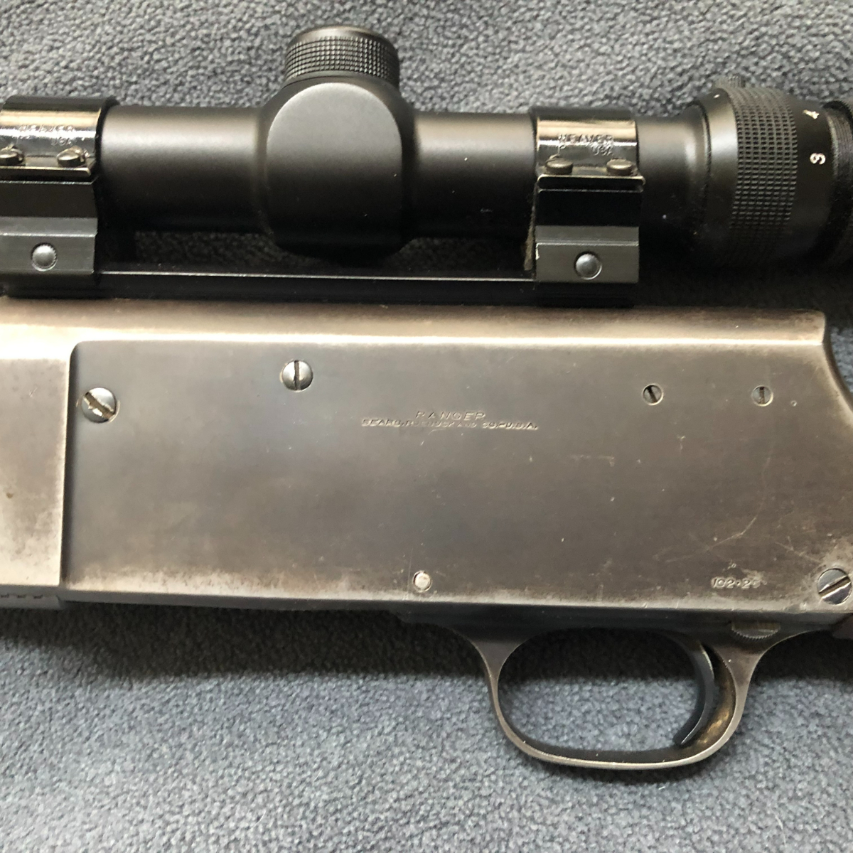 VINTAGE SEARS RANGER SHOTGUN W/ TASCO SCOPE 17338629 - GunAuction.com