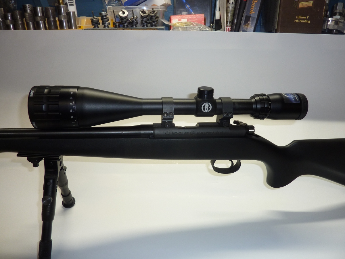 Cz Rifle, Target, Bolt Action, .22lr With 6x18-50 Bushnell Scope And ...