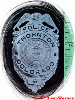 Thornton Colorado Police Badge #6 For Sale at GunAuction.com - 3212879