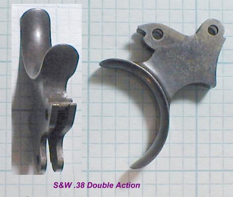 S&W Trigger For 38 Double Action, Smith & Wesson For Sale at GunAuction ...