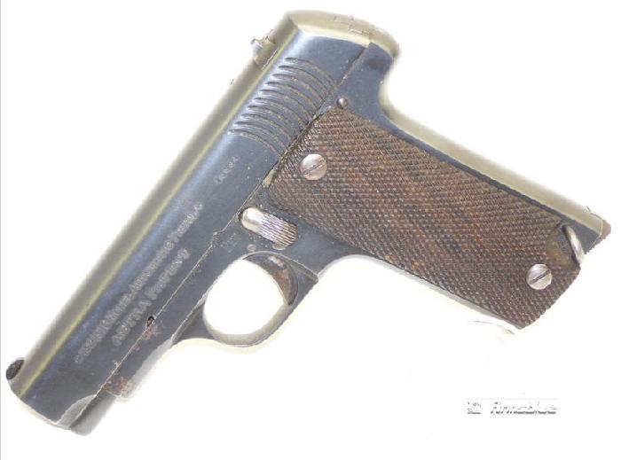 Astra-Unceta Sa Astra Mod. 1916 Automatic Pistol Cal.7.65 Wwi For Sale ...
