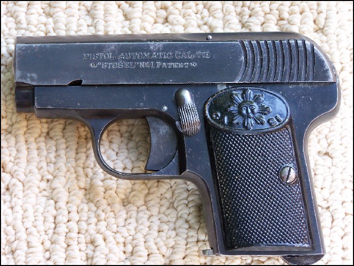 Spanish Stosel Mod.1 Browning Copy. 7.65 Mm. For Sale at GunAuction.com ...