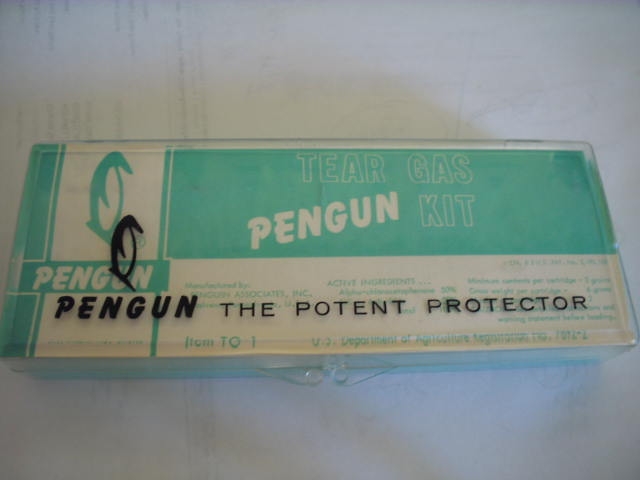 Tear Gas Flare Signal Penguin Gas Kit Launcher For Sale at GunAuction ...