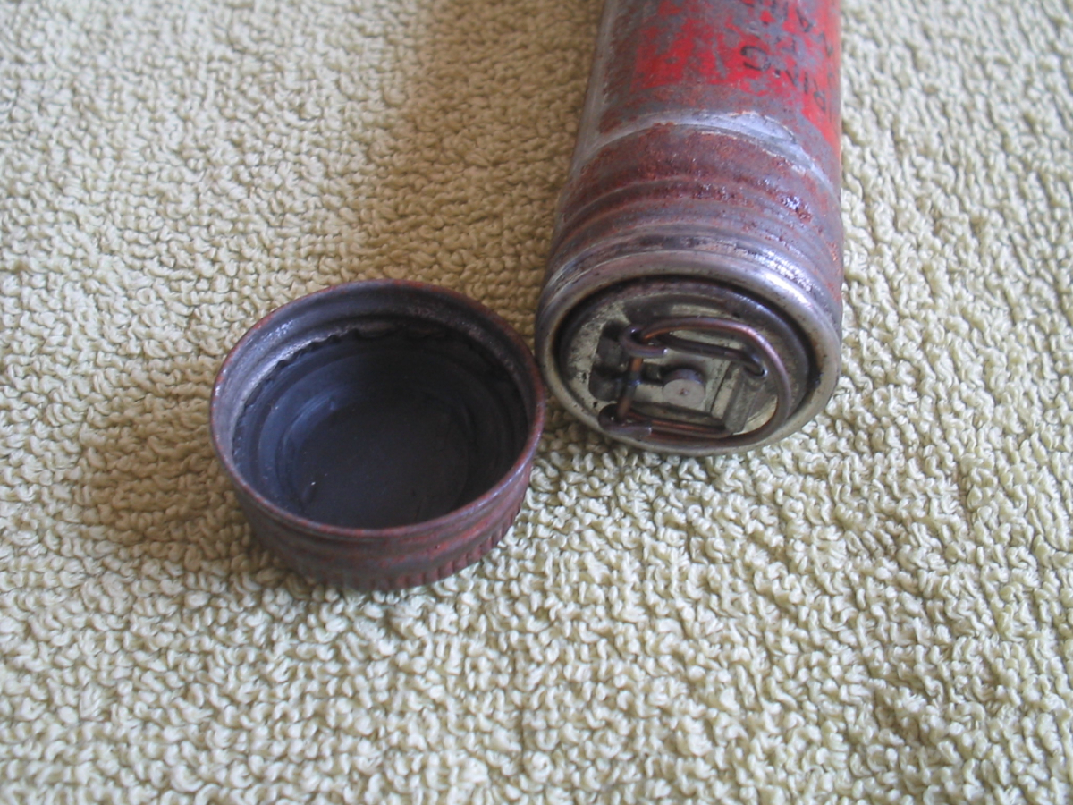 WW2 MILITARY HAND FIRED 2 STAR RED FLARE SIGNAL..gun - Picture 7