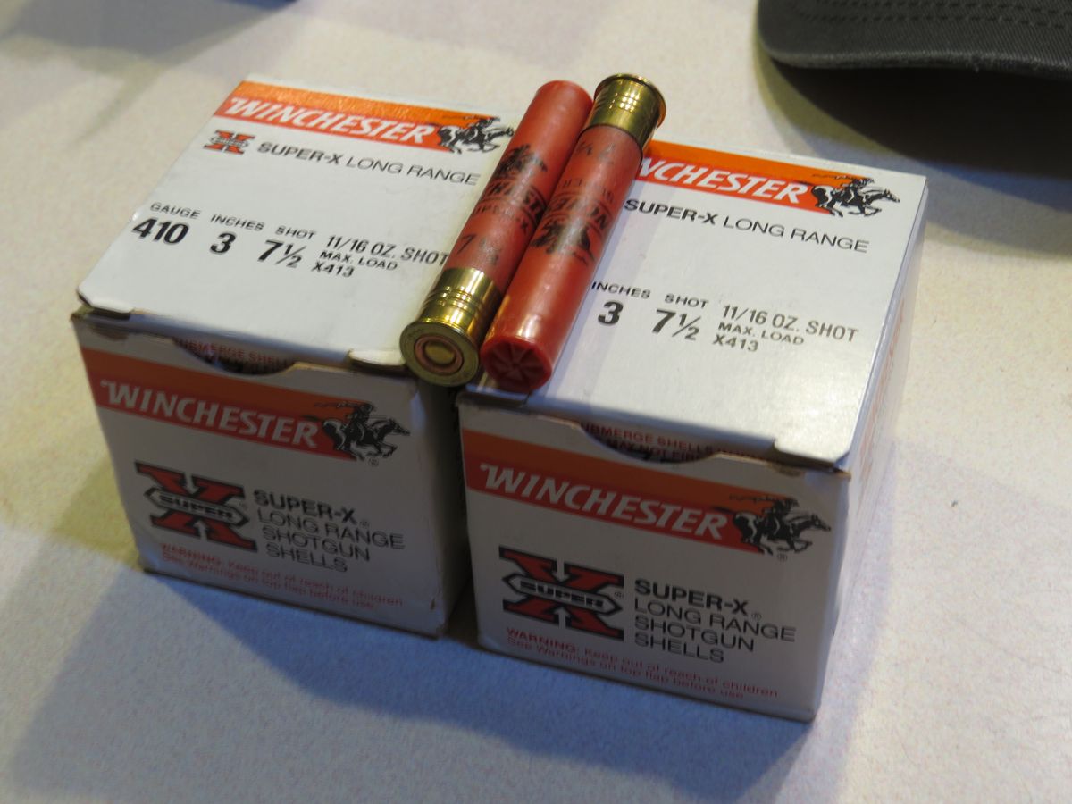 .410 Winchester Super X Shotgun Shells 7 1/2 Shot 50-Count .410 Ga For ...
