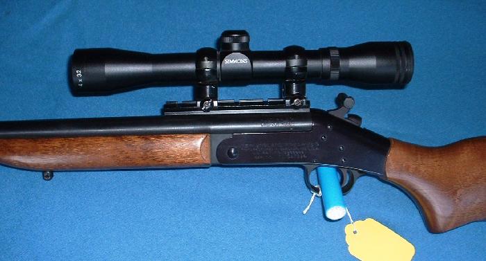 New England Firearms, Co Nef Handi-Rifle 204 Ruger Scoped For Sale at ...