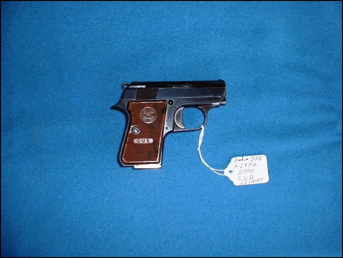 Astra-Unceta Sa Astra 2000 Cub Semi-Auto Pistol 22 Short For Sale at GunAuction.com - 7793408