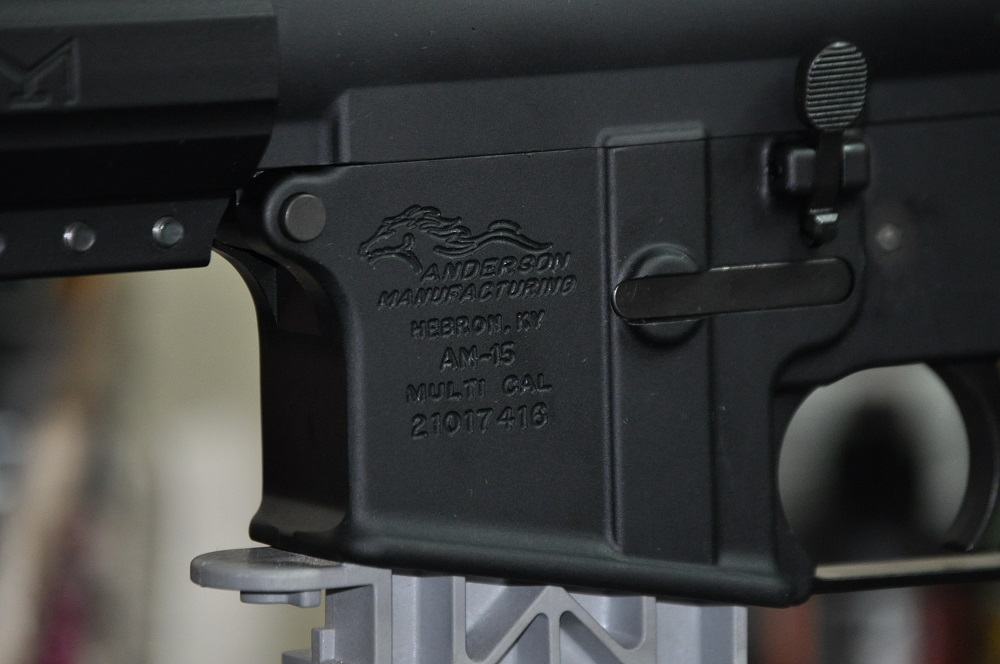 Ar-15 Chambered In .300 Blackout. Anderson Lower Receiver With Ar ...