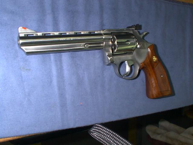 Taurus Model 689 .357 Stainless 6 inch-adj sights-BARGAIN