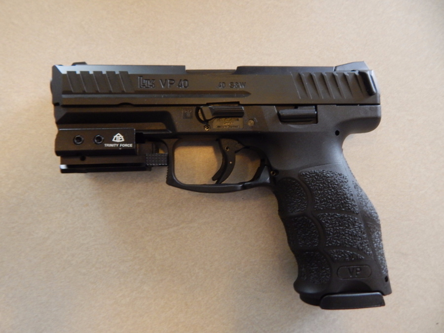 Hk Vp40 / 40s&W Black W/ Red Dot Laser, Nib. .40 S&W For Sale at ...