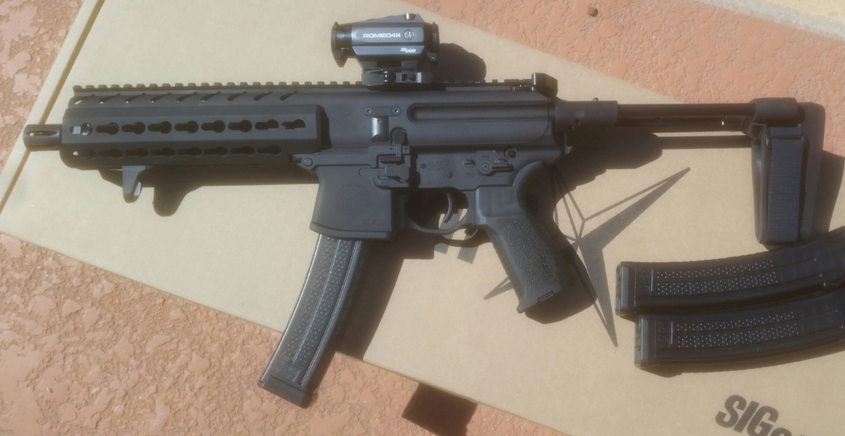 Sig Sauer Sig Mpx W/ Franklin Armory Binary Trigger & Extras 9mm Luger For Sale at GunAuction ...