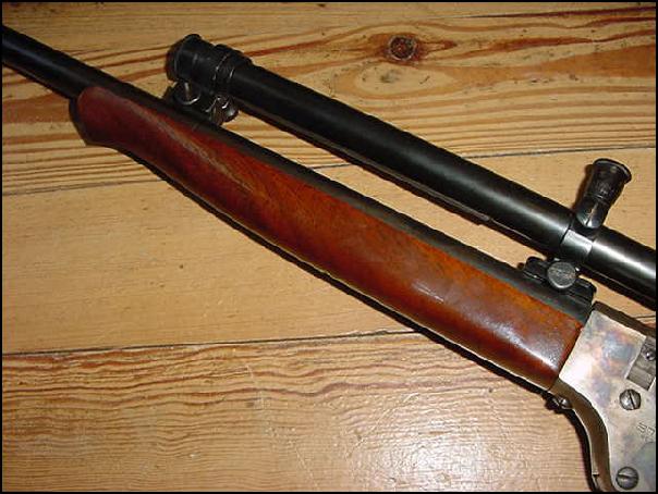 Stevens Pope 44 .22 Schuetzen W/Lyman Beautiful For Sale at GunAuction ...