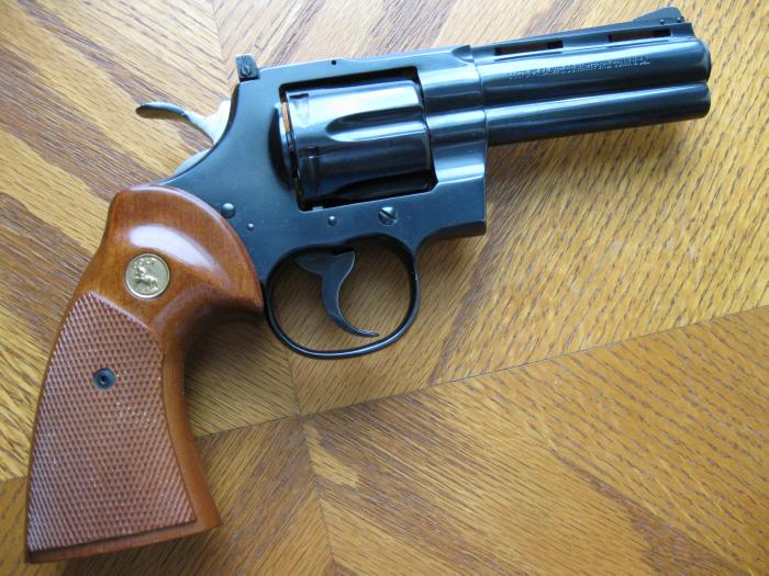Colt Python 4in. 357 Blued Excellent Condition For Sale at GunAuction ...