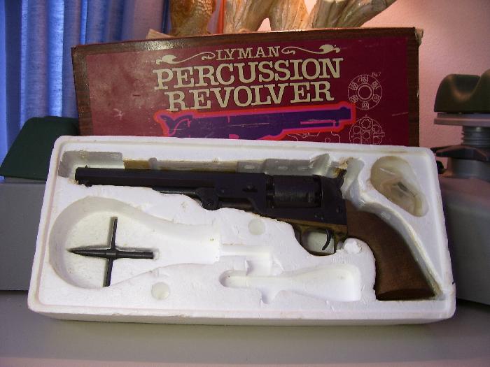 Lyman 1851 Squareback Navy Pistol For Sale at GunAuction.com - 9061679