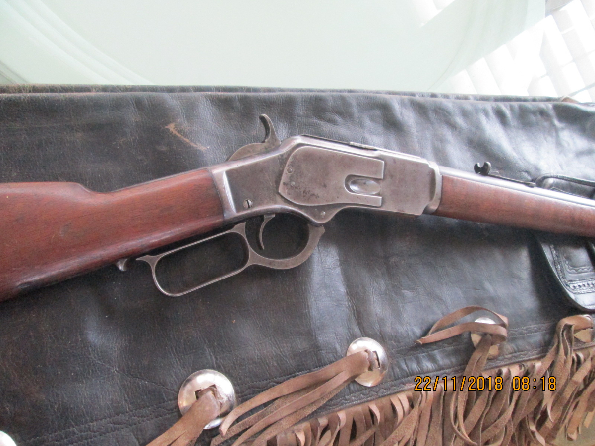 Winchester '73 Rifle Winchester `73 Rifle .38-.40 Mfg 1889...No License ...