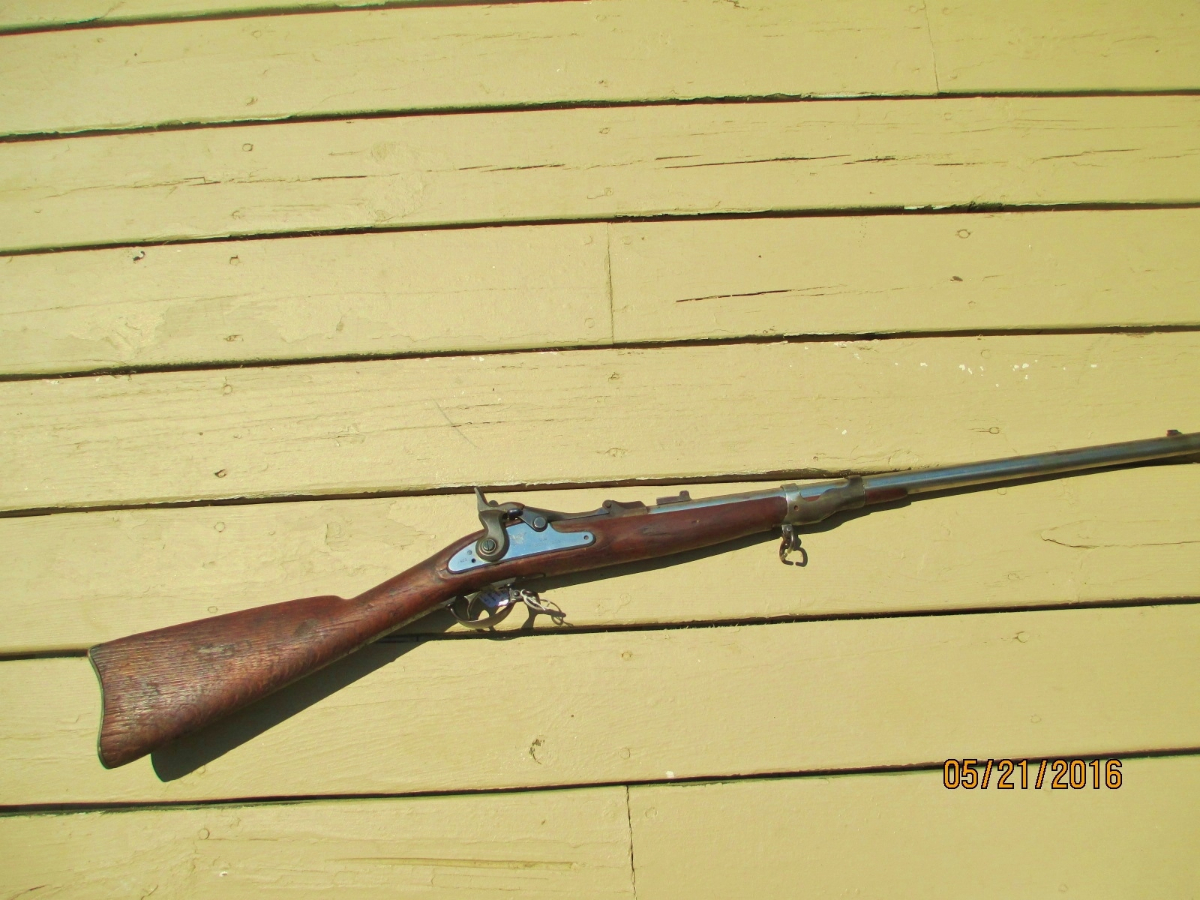 U.S. Springfield Unusual Springfield Trapdoor Carbine Factory Altered ...