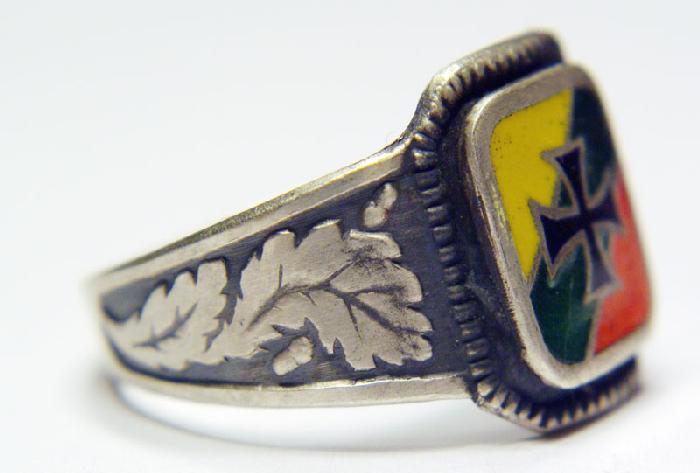 Lithuanian Ss Volunteer Ring For Sale at GunAuction.com - 8542165