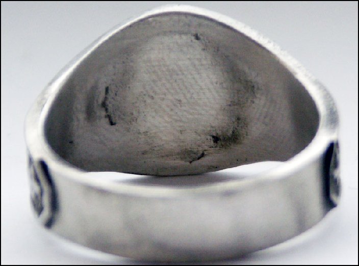 German Adolf Hitler 1933 Sterling Silver Ring For Sale at GunAuction ...