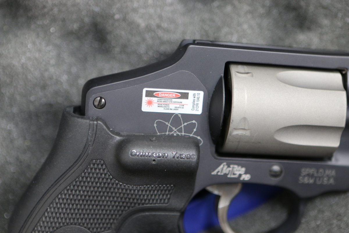 Smith & Wesson S&W Model 340PD Black 1 7/8" with laser .357 Magnum ...