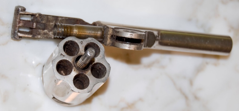 Spanish 38 5shot Revolver Parts & Eibar Barrel&Cy For Sale at ...