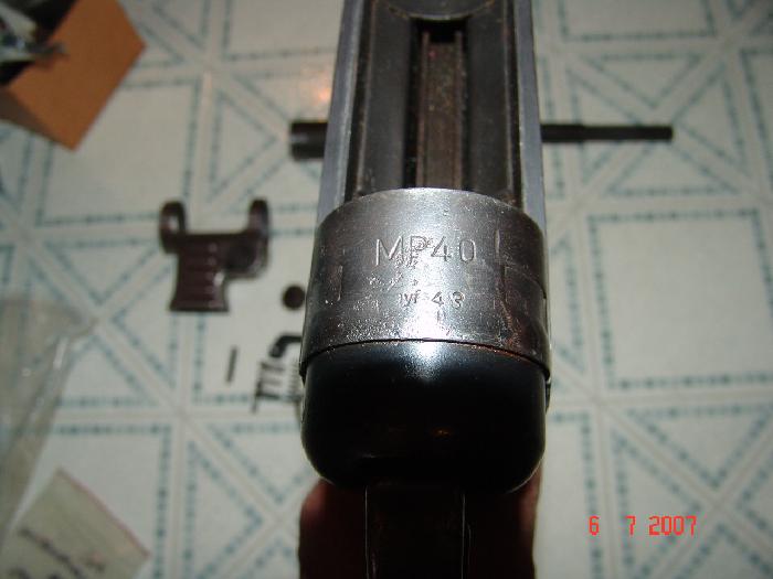 Mp40 Mp38 Parts All Very Good German For Sale at GunAuction.com - 8079807