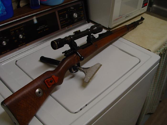 German Mauser Sniper 280 Code High Turret German Sniper K98 8 M/M Ss ...