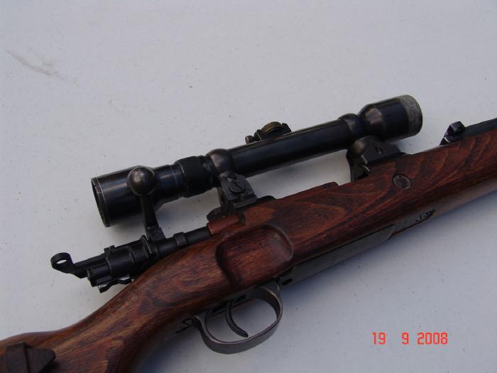 Mauser Oberndorf K98 Ww2 German Mauser Waa 655 Sniper High Turret For