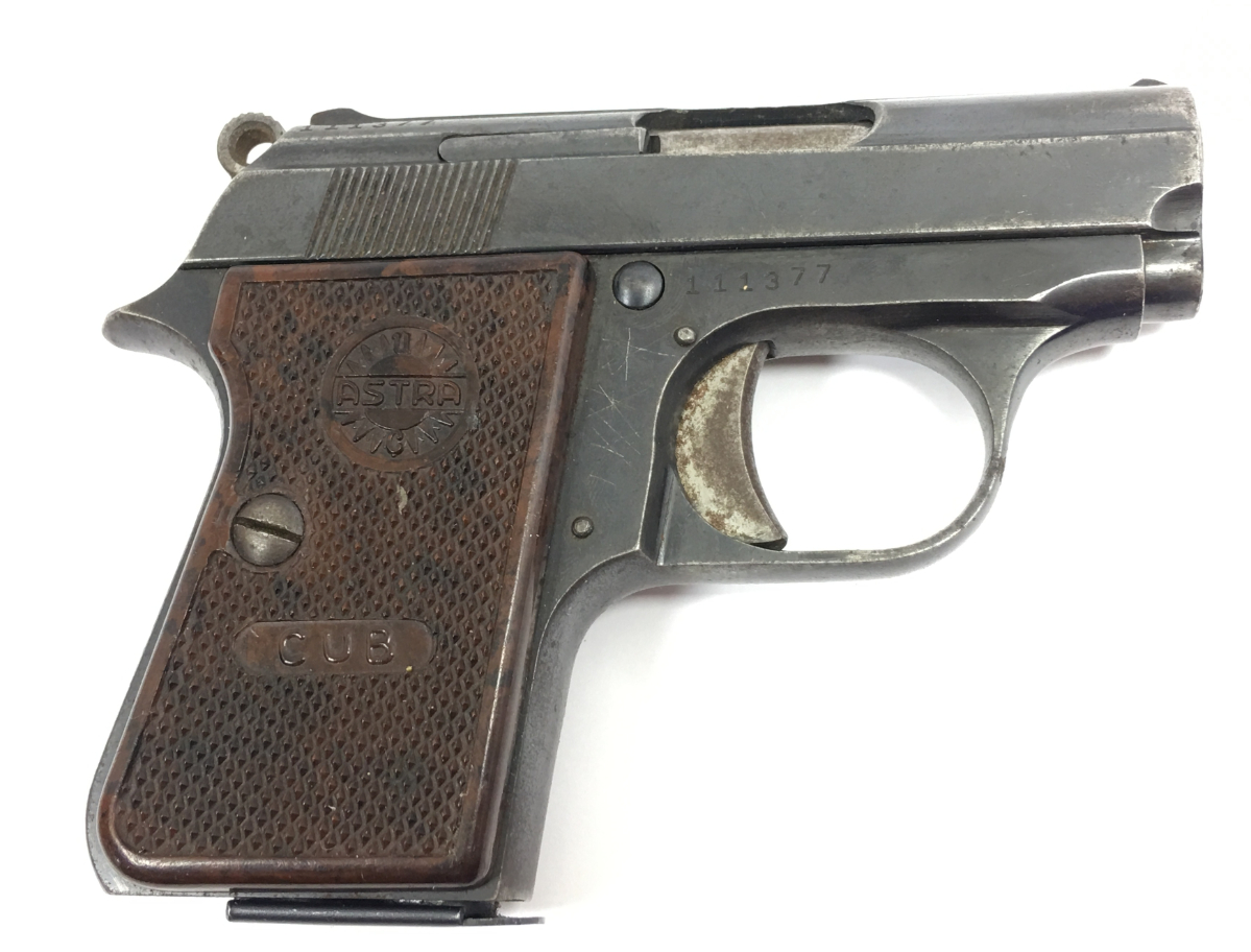 Astra-Unceta Model Cub Made In Spain In 1960 C&R Ok Lop .22 Short For Sale at GunAuction.com ...