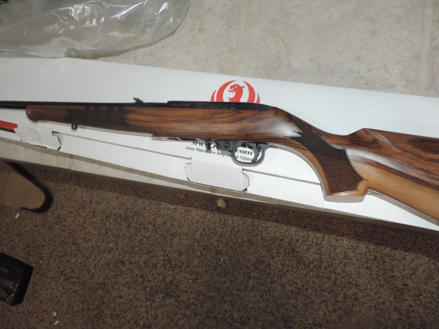 Ruger 10-22 Tiger Limited With Knock Out Wood .22 Lr For Sale at ...