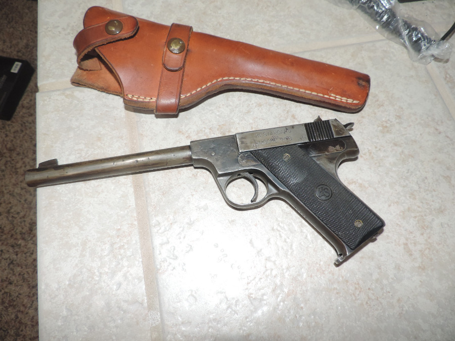 HIGH STANDARD HB 22 PISTOL WITH NO RESERVE