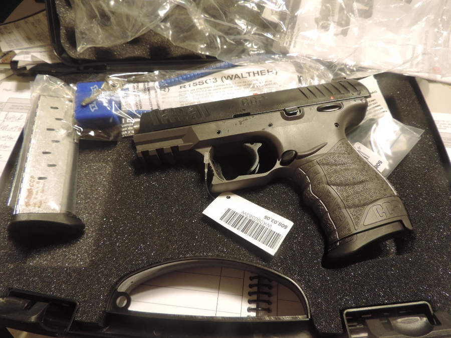 Walther Ccp In 9mm Gray And Black New In Box 9mm Luger For Sale at ...