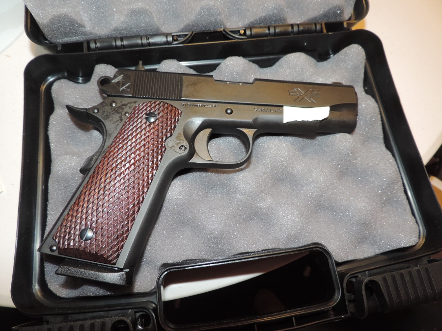 Ati 45 Acp With Checkered Grips And No Reserve .45 Acp For Sale at ...